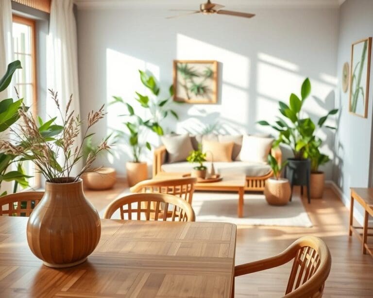 ¿Cómo integrar muebles de bambú en el hogar? | Supervivo